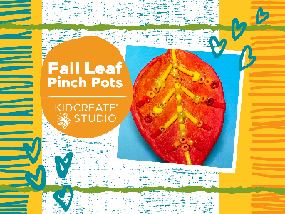 Fall Leaf Pinch Pot Workshop (4-9 Years). Oct 17th, 2025